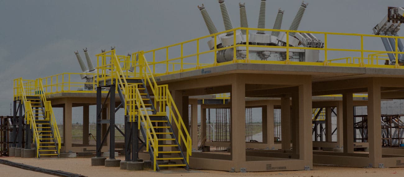 Electrical Substation FRP Project | Bedford Reinforced