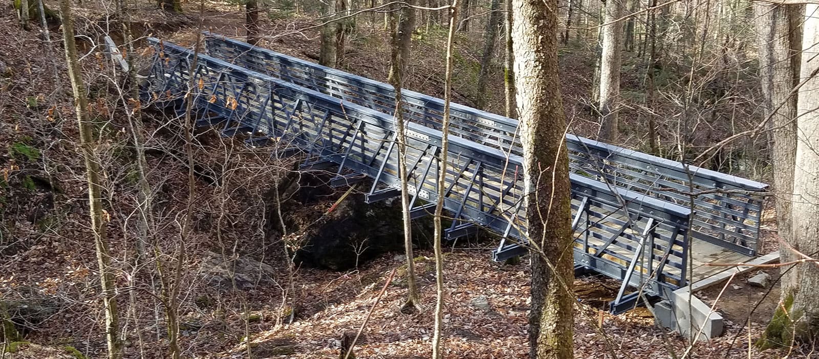 Custom FRP Pedestrian, Park & Trail Bridges | Bedford