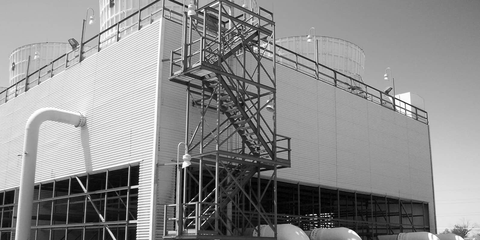 Fiberglass Stairs and Stair Towers | ReadySeries